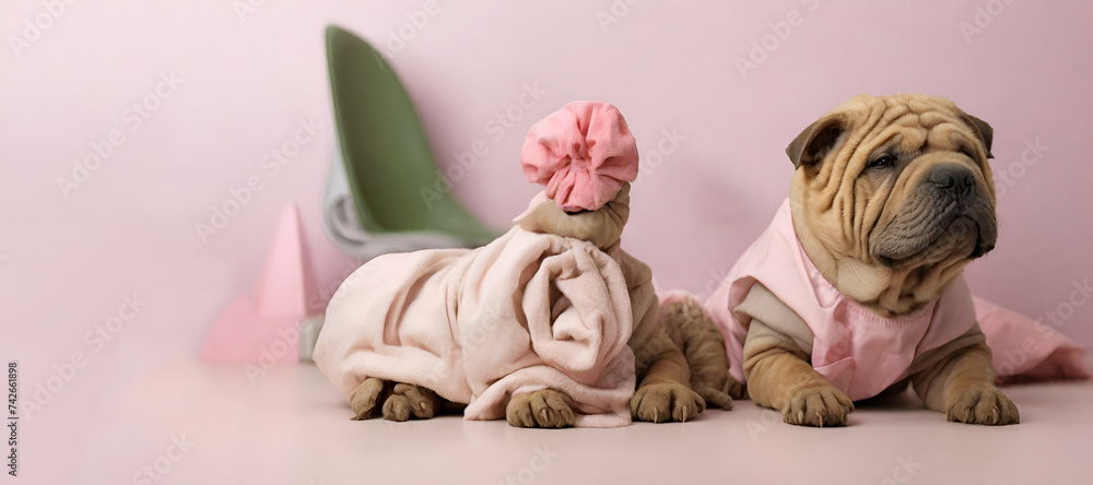 Shaking things pup! Soaking wet dogs dry themselves off in series of ...