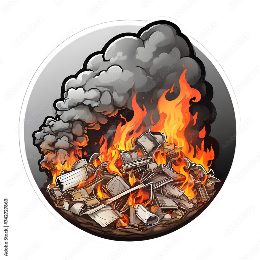 Fire Smoke Plumes and Air Pollution. A Visual or Illustrating the ...