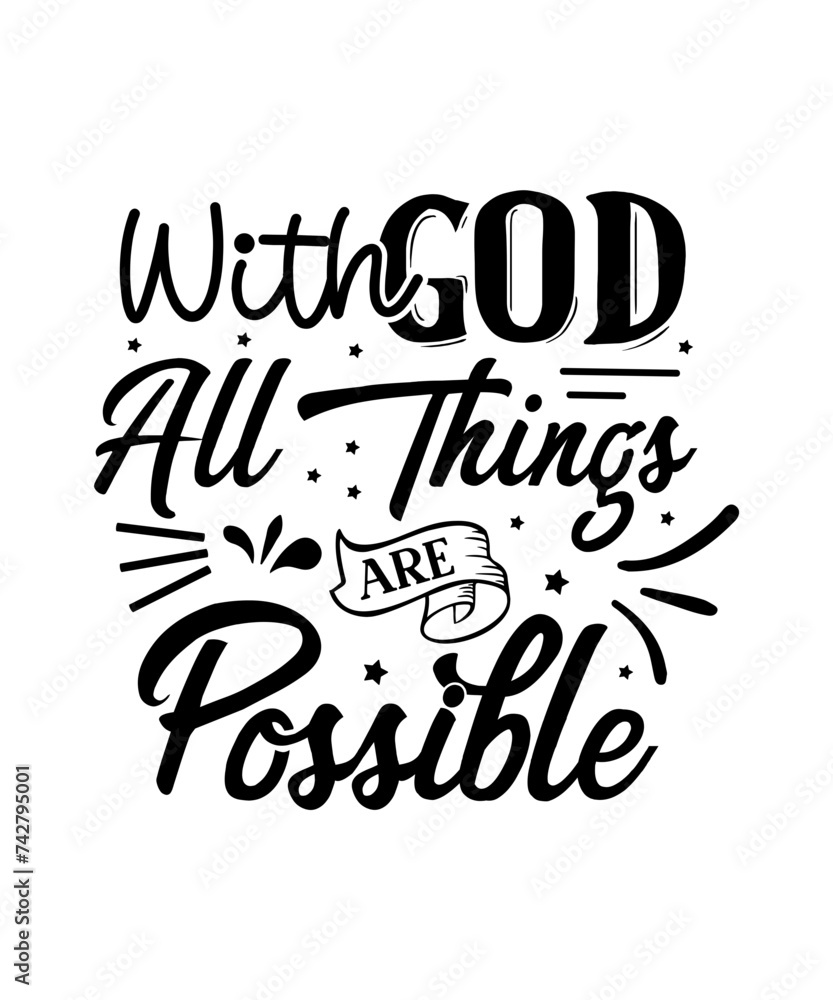 Obraz na płótnie Bible Verses svg, christain Bible, christain quotes ...