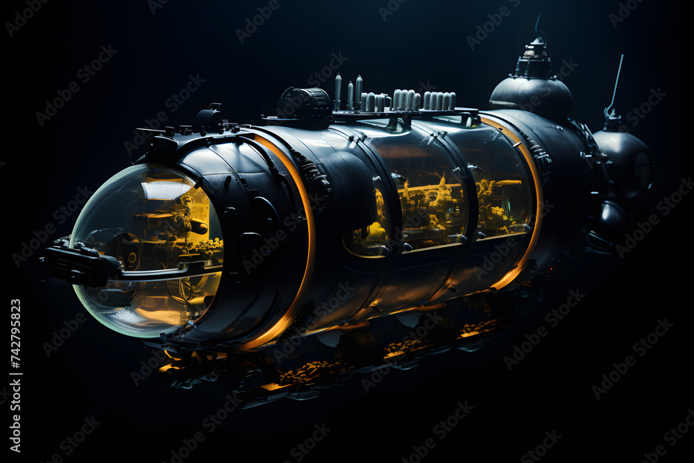Exploration vessel equipped with the latest technology capable of deep ...