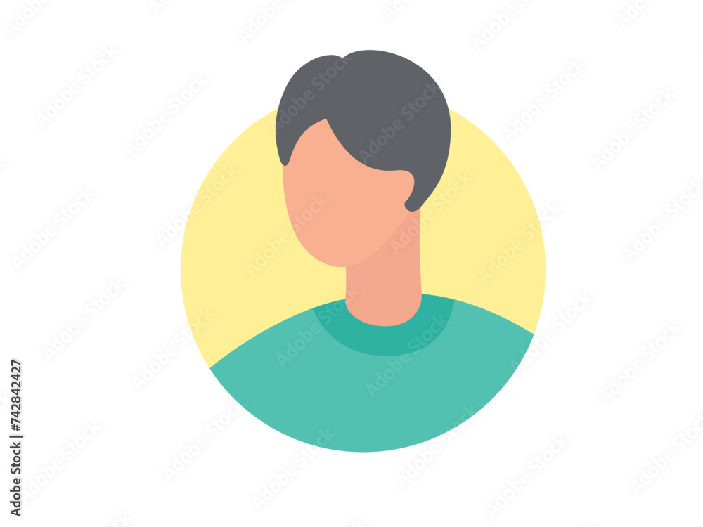 Person icon vector illustration. Social interactions and connections ...