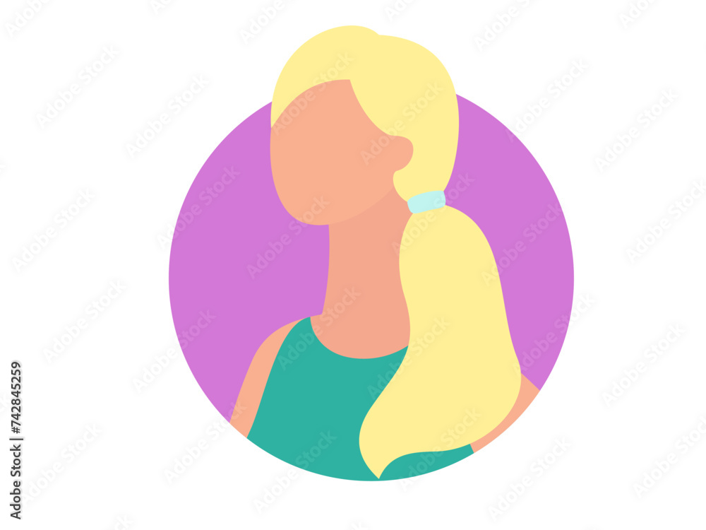 Person icon vector illustration. Individuality is hallmark each person ...