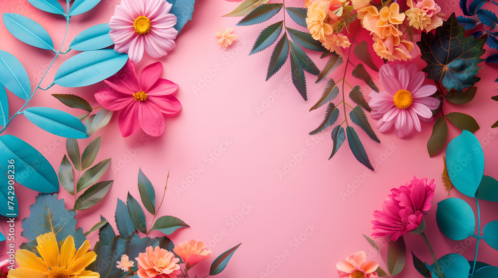 Inspirational colorful background for the Women's Day social media ...