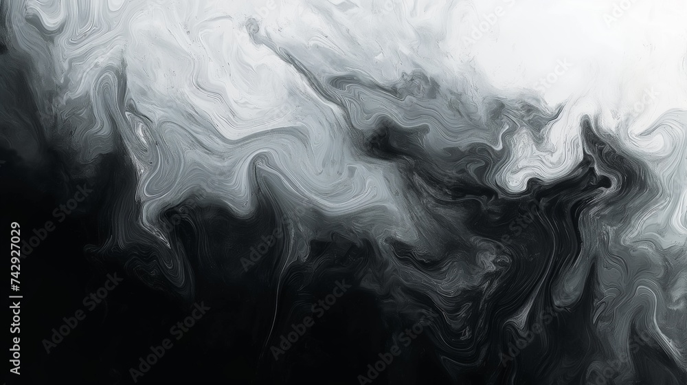 A monochrome abstract background with shades of gray, black, and white ...