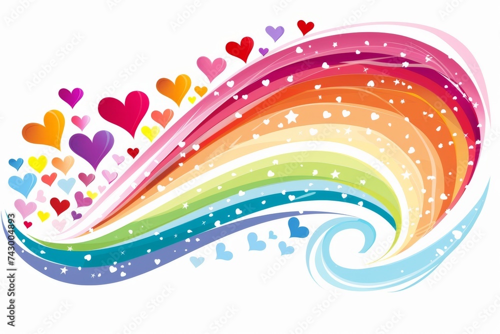 LGBTQ Pride opal. Rainbow pansexual colorful poetic diversity Flag ...