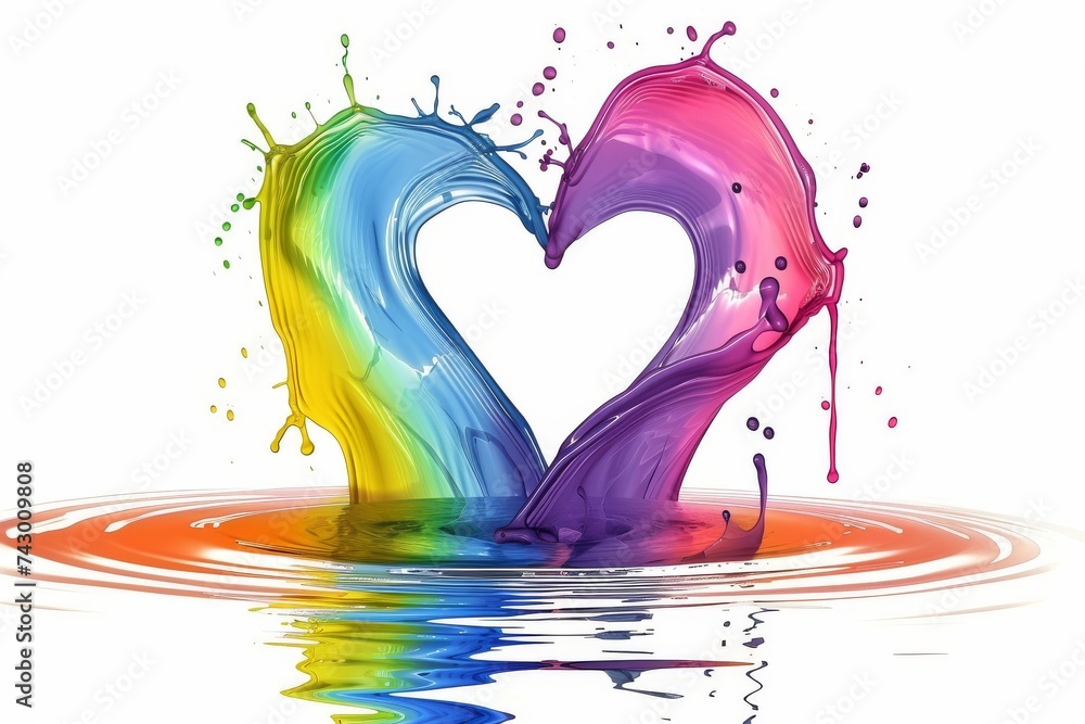 LGBTQ Pride lgbtq+. Rainbow bisque colorful equity diversity Flag ...