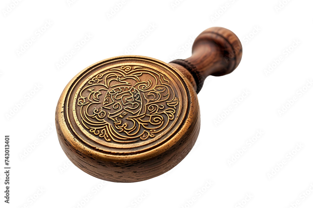 Legal Notary Seal On Transparent Background. Stock Photo | Adobe Stock