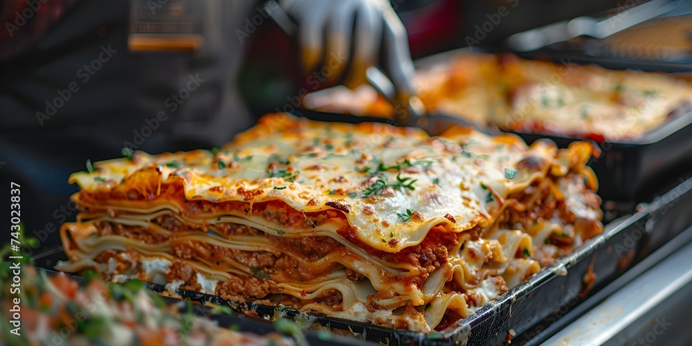 Exploring the Delicious Lasagna and Vibrant Street Food Scene at a Rome ...