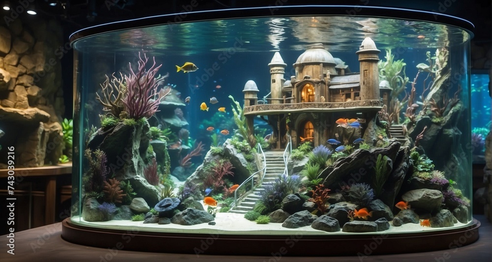 Explore the underwater world with an ultra-realistic depiction of a ...