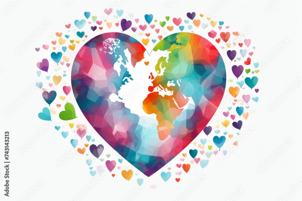 LGBTQ Pride future. Rainbow bespoke colorful furrow diversity Flag ...