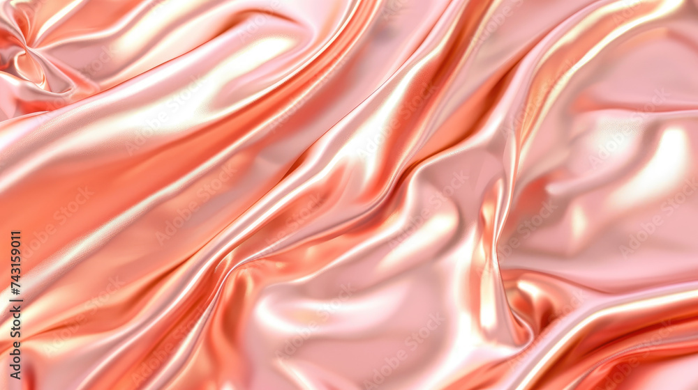 Peach color texture background, fabric folds texture Stock Photo ...