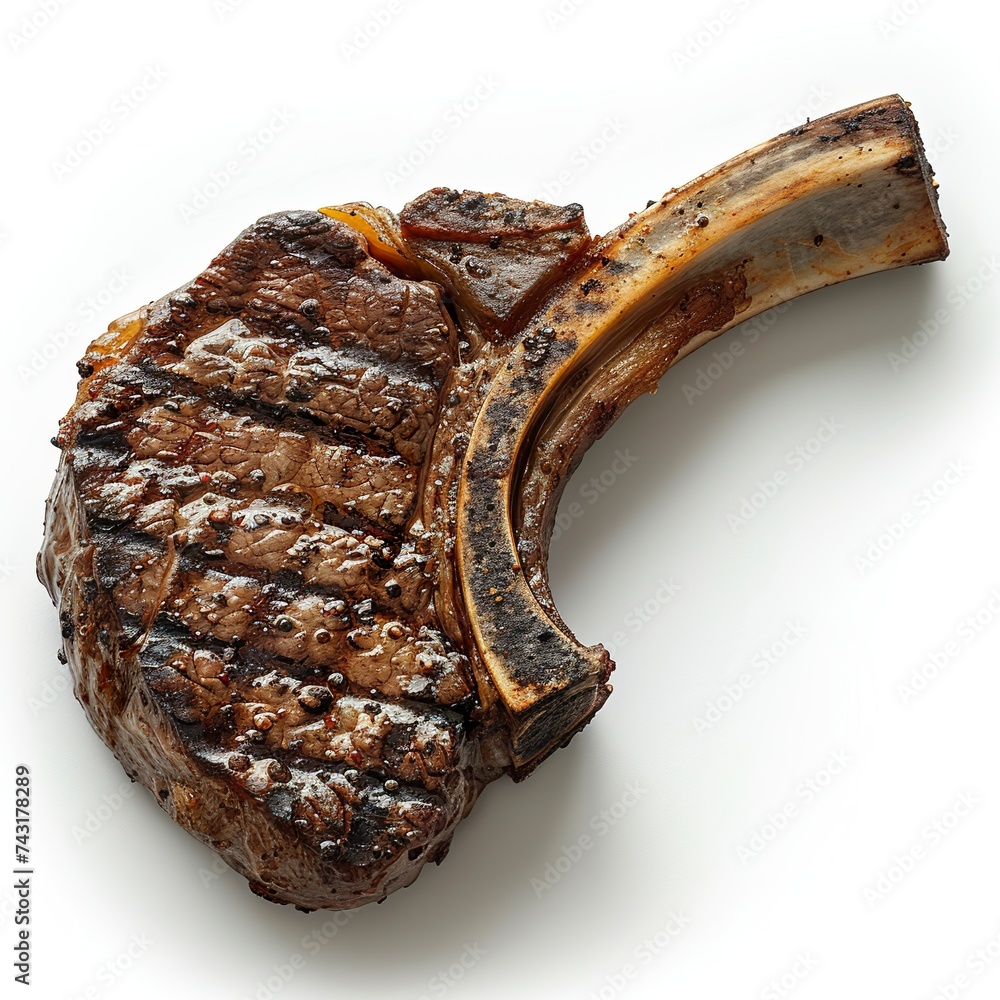 A succulent tomahawk steak similar to the ax cut used by North American ...