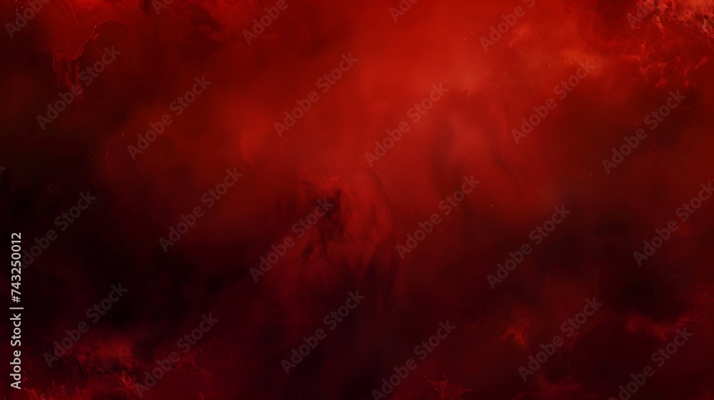 Abstract dark red background Dramatic fiery bloody sky Fantastic golden ...