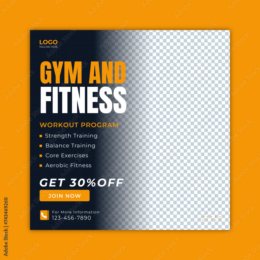fitness banner, fitness gym banner, gym banner, gym ads, gym poster ...