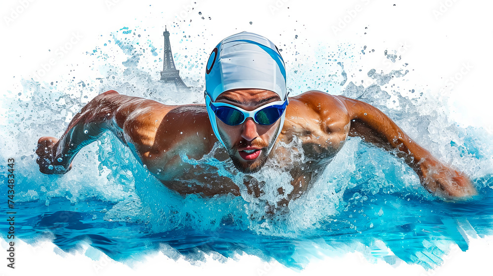 imple line art minimalist collage illustration with professional ...