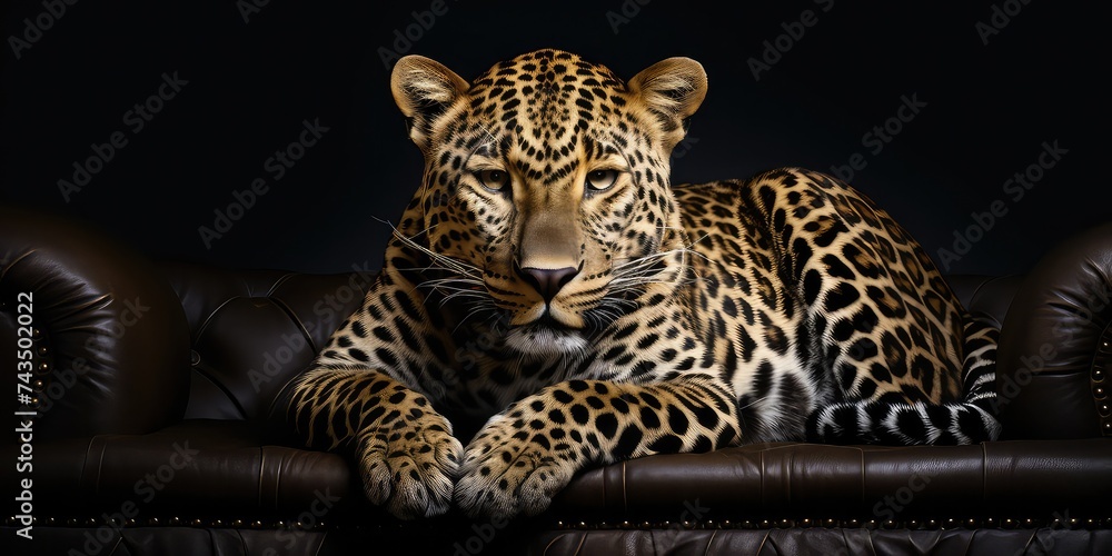 leopard skin pattern is a striking design inspired by the natural spots ...