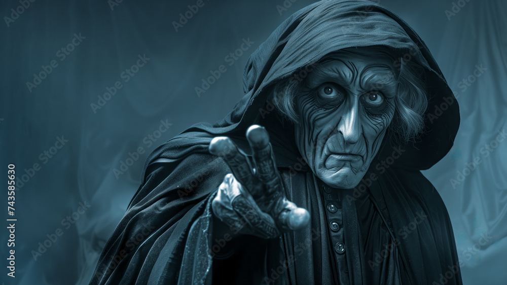 Ghost of Christmas yet to come from dickens Christmas carol, angel of ...