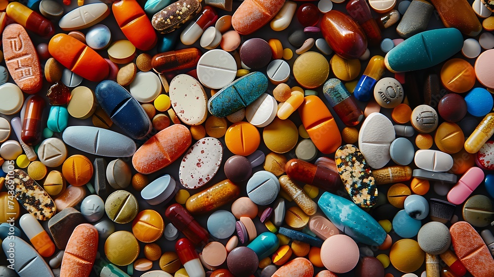 Health needs tablets, pills and medicines that provide a wide range of ...