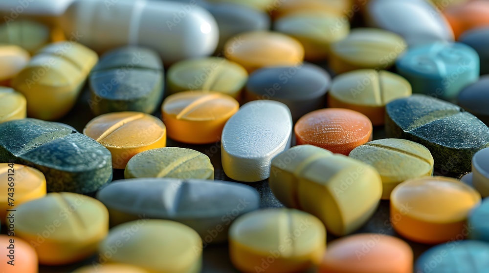 Health needs tablets, pills and medicines that provide a wide range of ...