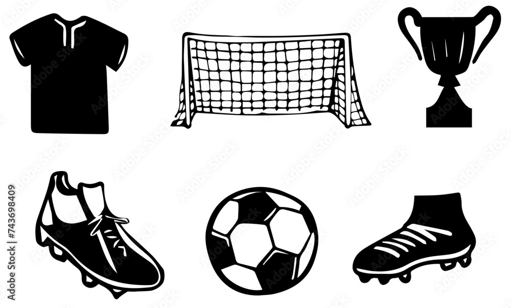 Soccer or football vector transparent background PNG clipart Stock ...