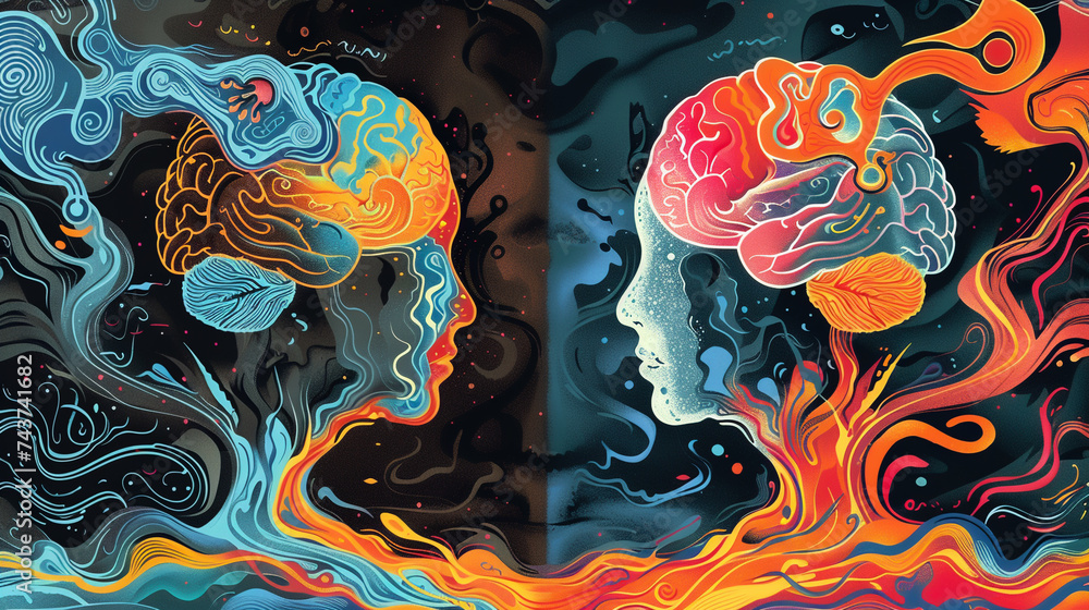 Diagram contrasting linear vs lateral thinking Logical sequences meet ...