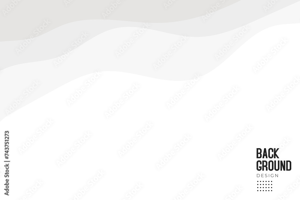 White Background Abstract for Business Power Point Design Stock Vector ...