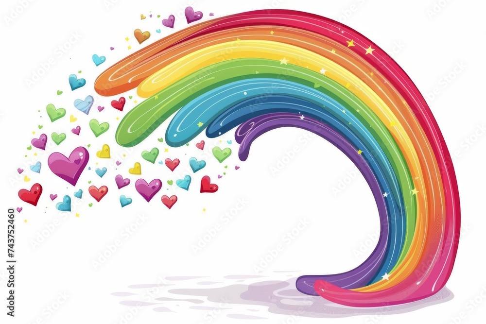 LGBTQ Pride polysexual. Rainbow rebecca purple colorful violet ...