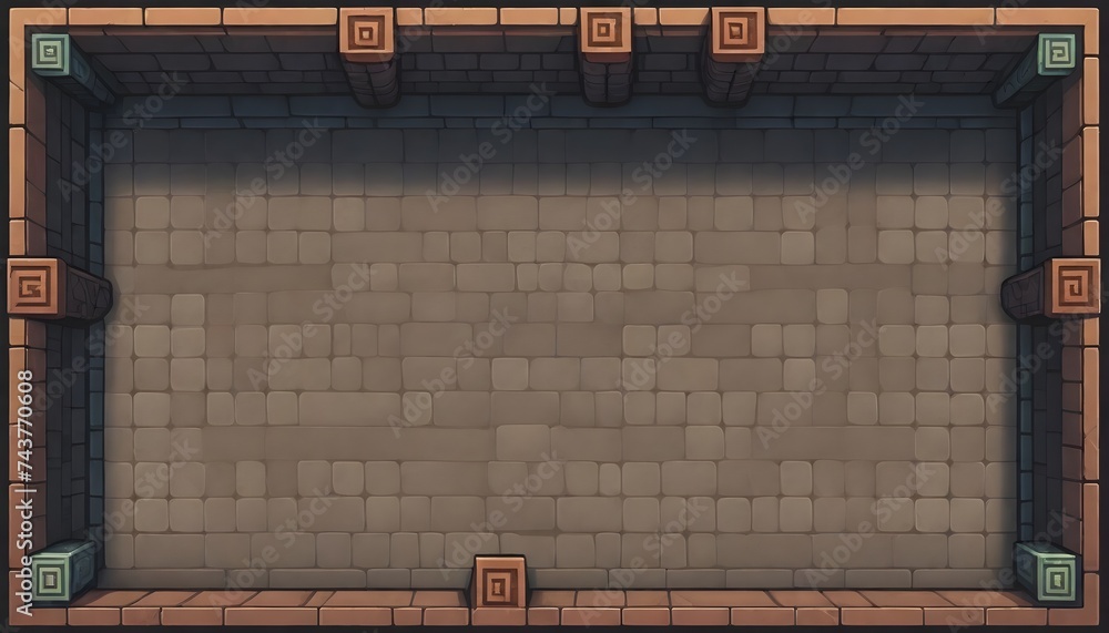 Top Down Rpg Dungeon - enerative Ai, üretken yapay zeka ilustração do ...