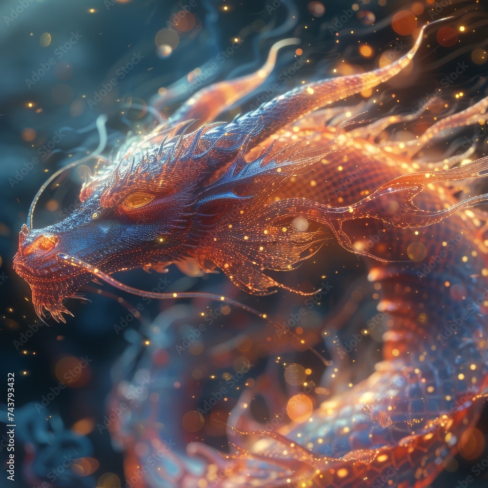 Mythical creatures reimagined through the lens of nanotechnology where ...