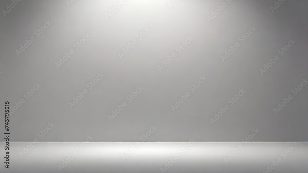 Empty space for product presentation with clean background, blue, red ...