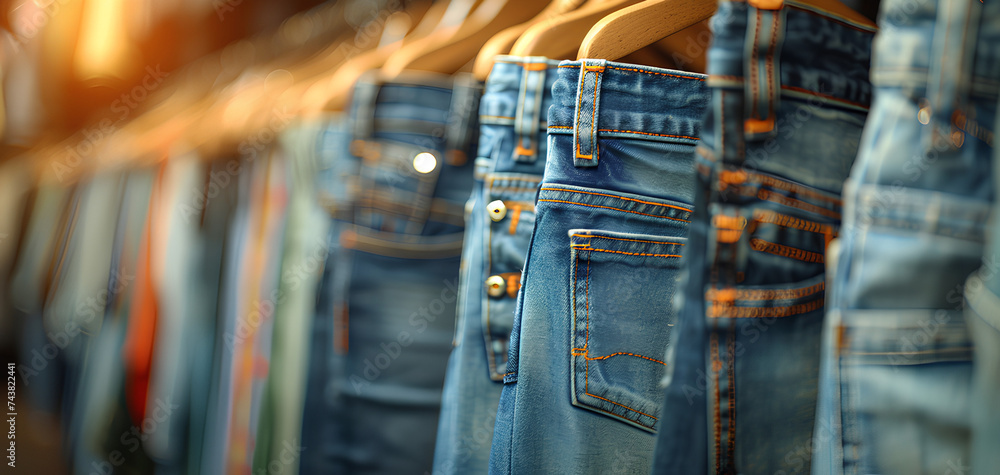 clothing brand store background Stock Photo | Adobe Stock