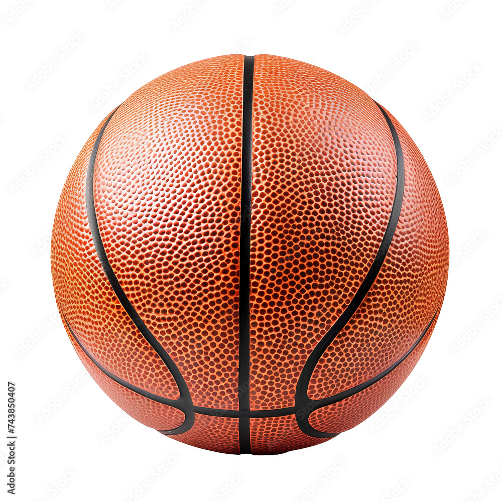 Basketball isolated, transparent background white background no ...