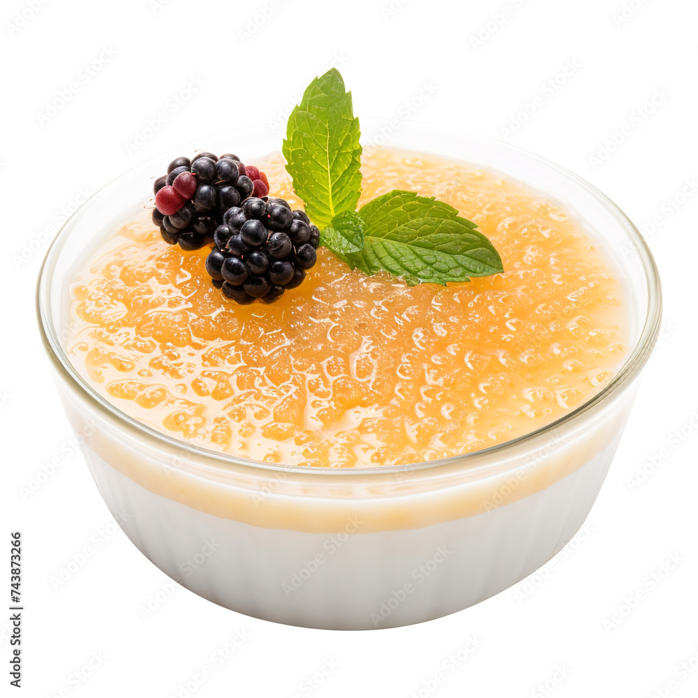 Sago pudding isolated on transparent background Remove png, Clipping ...
