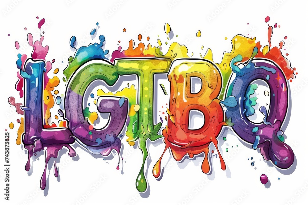 LGBTQ Pride cos. Rainbow color sequence colorful age diversity ...