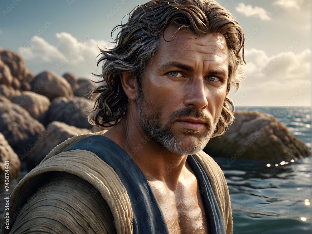 Peter's Fortitude: Portrait of the Biblical Disciple Peter, Embodied in ...