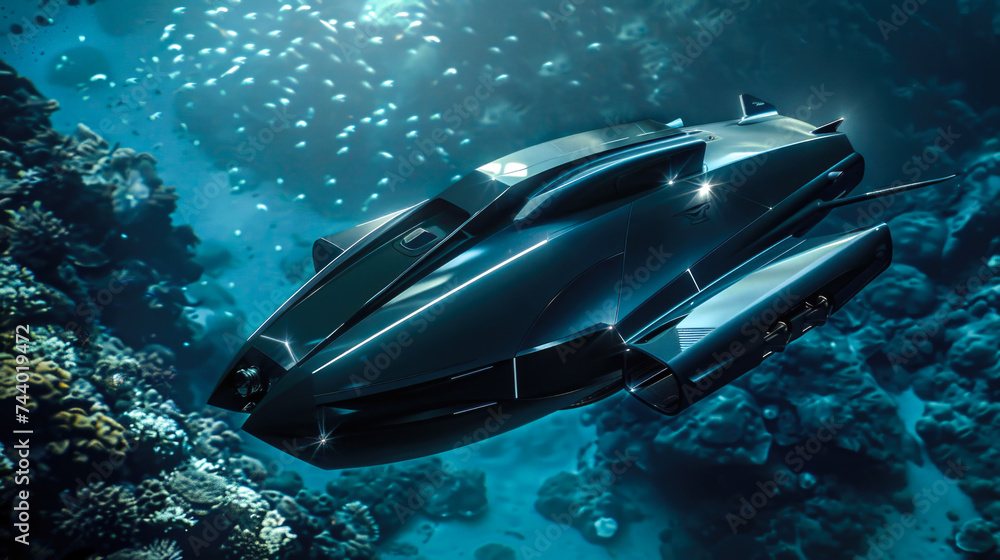 Stealth Autonomous Underwater Vehicles Navigating the Ocean's Depths ...