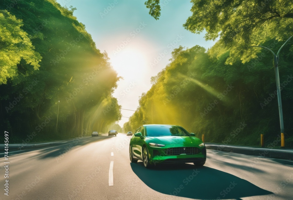 vehicle, road, journey, traffic light, landscape, clear sky, modern car ...