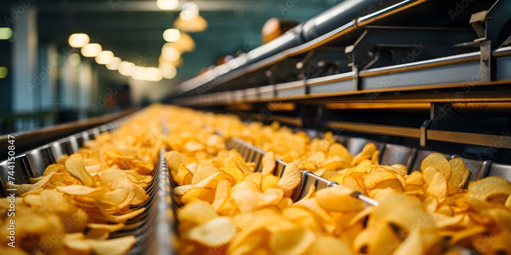 Optimizing Assembly Line Efficiency: Packaging Crispy Potato Chips on a ...