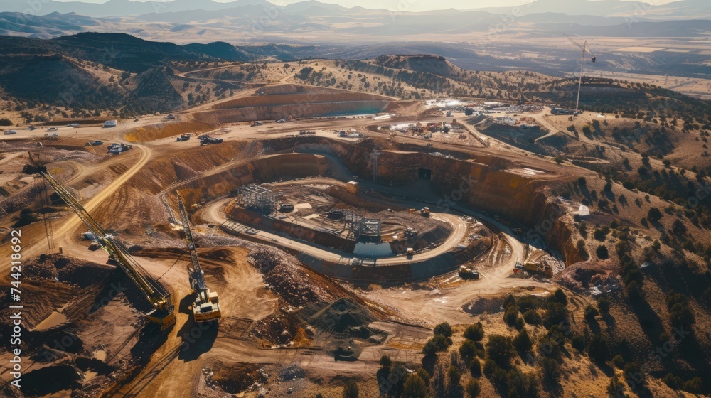 Capturing the majestic transformation of a barren desert landscape into ...
