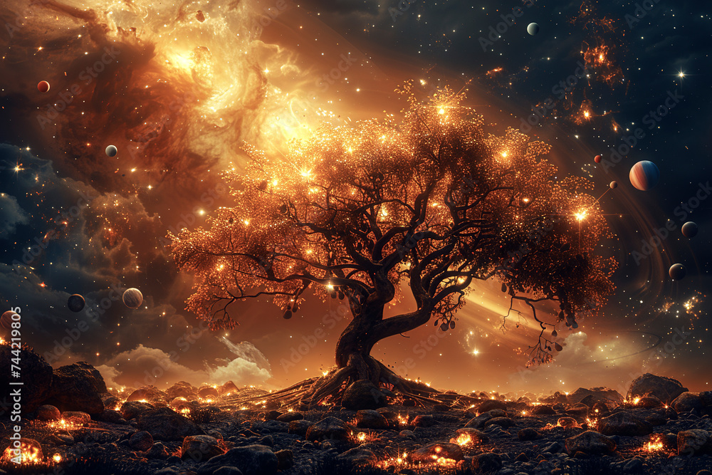 Cosmic Vitality - The Enigmatic Tree of Stellar Life / A Universe in ...