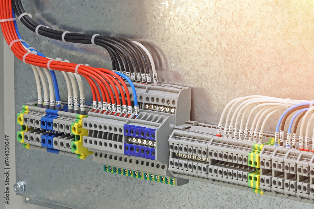 Foto de Electrical pass-through terminals for connecting copper ...