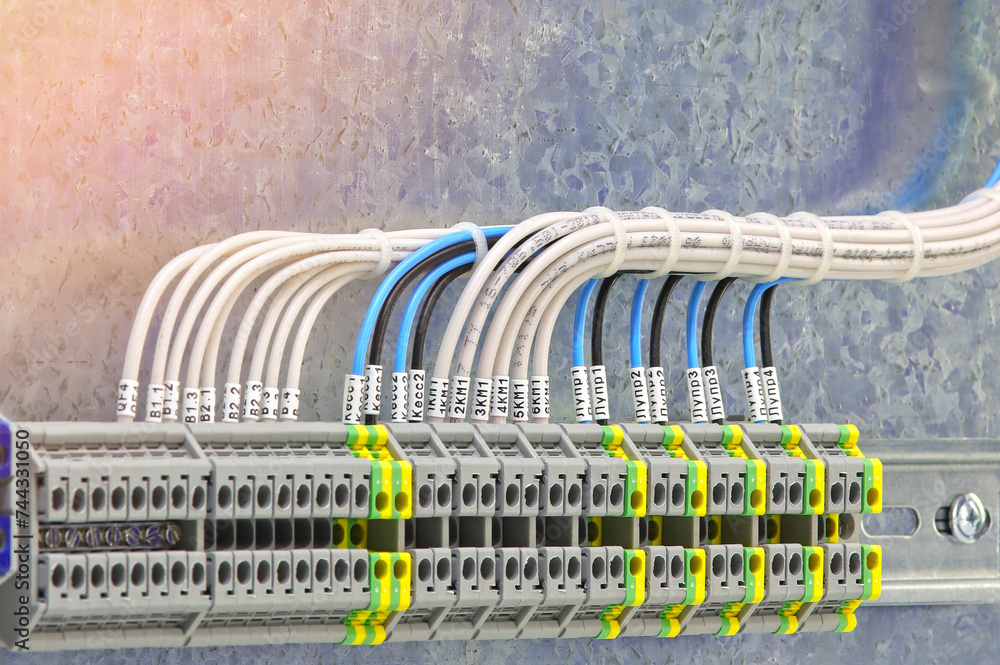 Foto de Electrical pass-through terminals for connecting copper ...