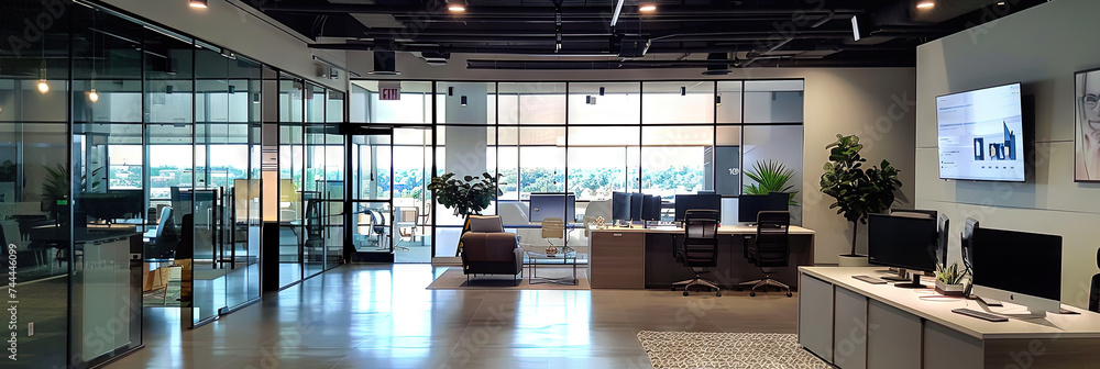 Corporate headquarters - high-tech building to house a large workforce ...