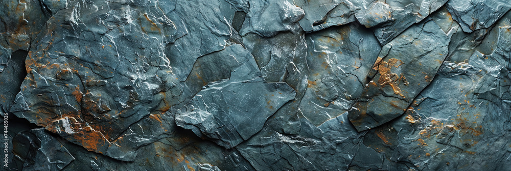 Geology concept with layers of rock, stone, sediment, and minerals in ...