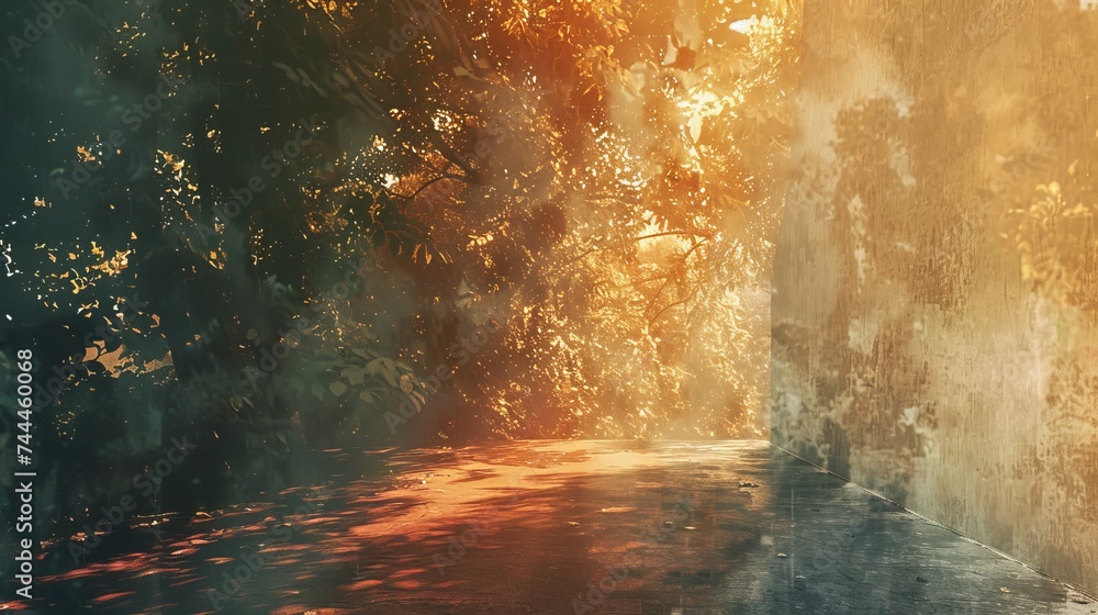 Reimagine nature through the lens of abstract art, where every texture ...