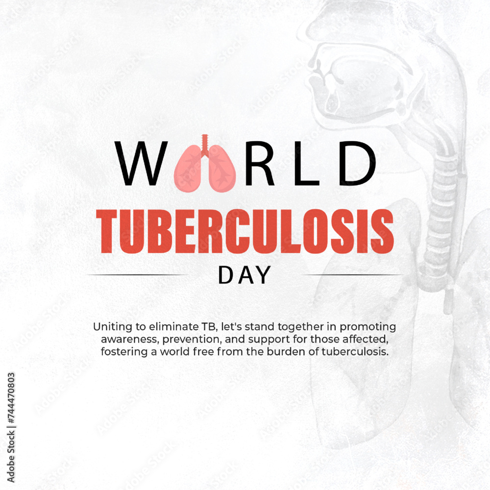 An informative illustration for World Tuberculosis Day, featuring ...