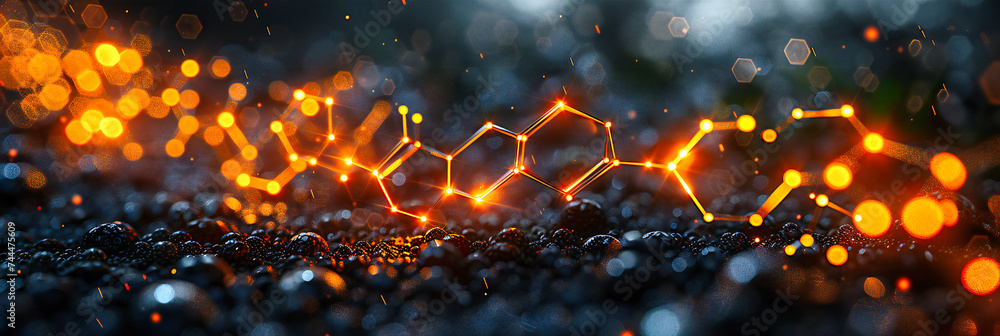 Exploring the intricate world of molecules, a visual journey through ...