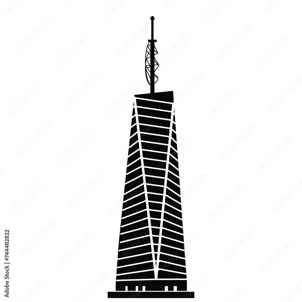 Explore Kenya's skyline with editable vector silhouettes capturing ...