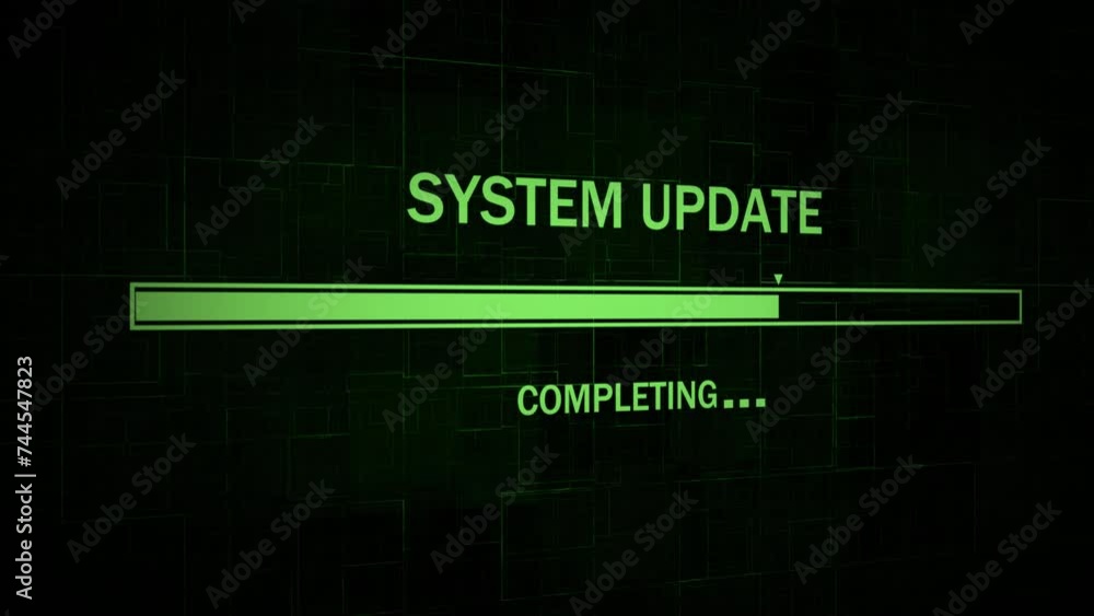 Checking for updates, looping message, Loop Animation Background ...