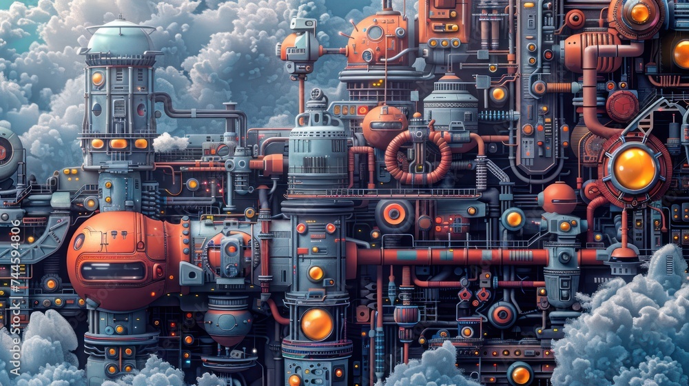 Explore the intersection of engineering and art in a detailed micro ...